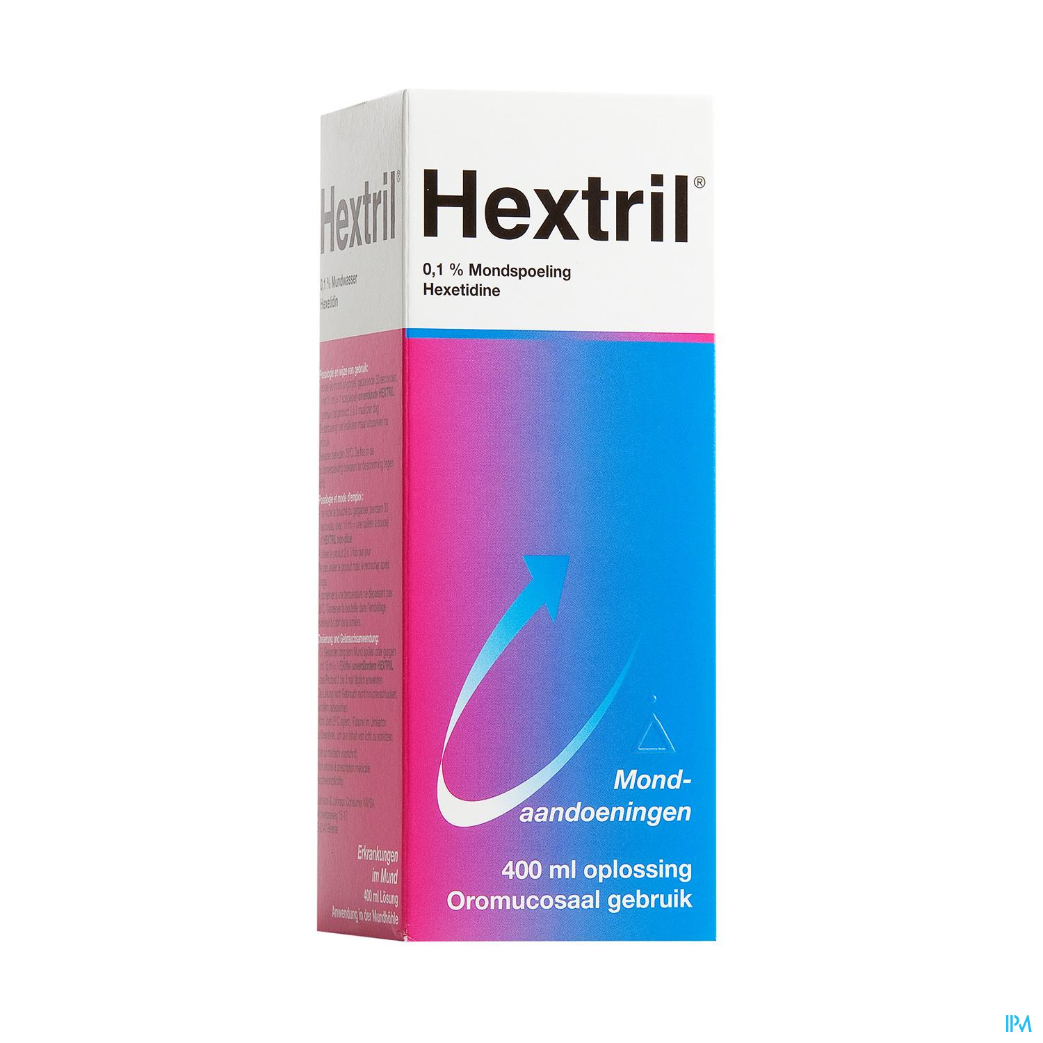 HEXTRIL SOL BUCC 400 ML – Pharmacie Online