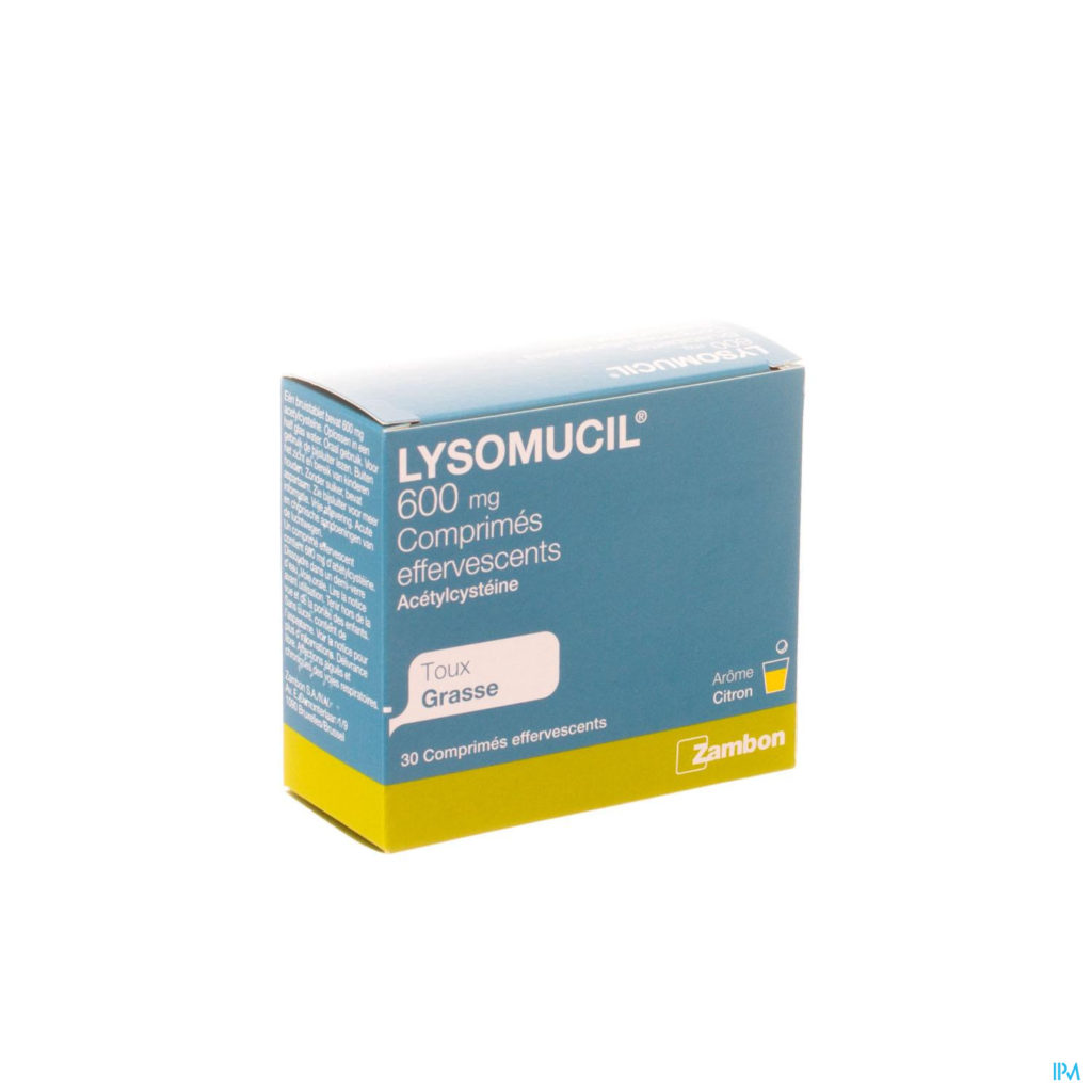 LYSOMUCIL 600 MG 30 CPR EFF – Pharmacie Online
