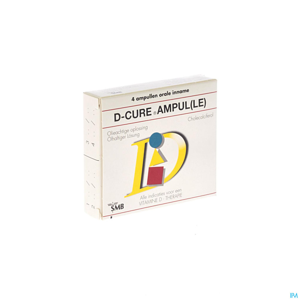 D CURE 25000 U/ML 4 AMP BUV – Pharmacie Online