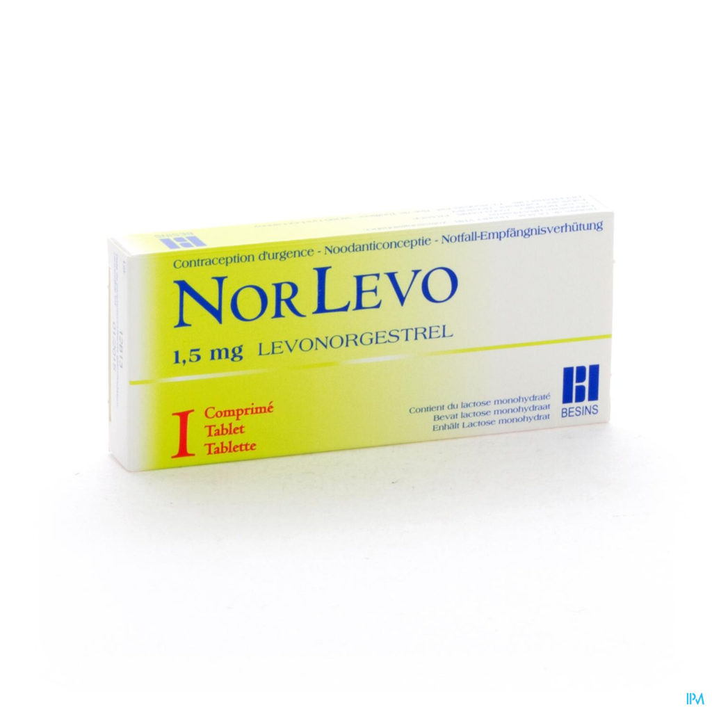 NORLEVO 1,5 MG 1 CPR – Pharmacie Online
