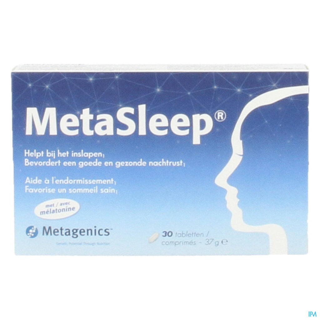 METASLEEP (AVEC MELATONINE) 30 CPR – Pharmacie Online