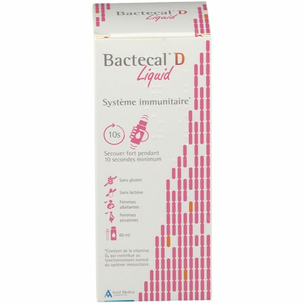 BACTECAL D LIQUID 60 ML – Pharmacie Online