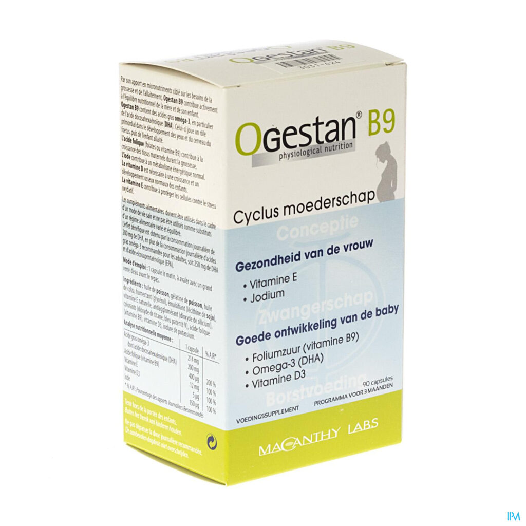 OGESTAN CYCLE MATERNITE 90 CAPS – Pharmacie Online