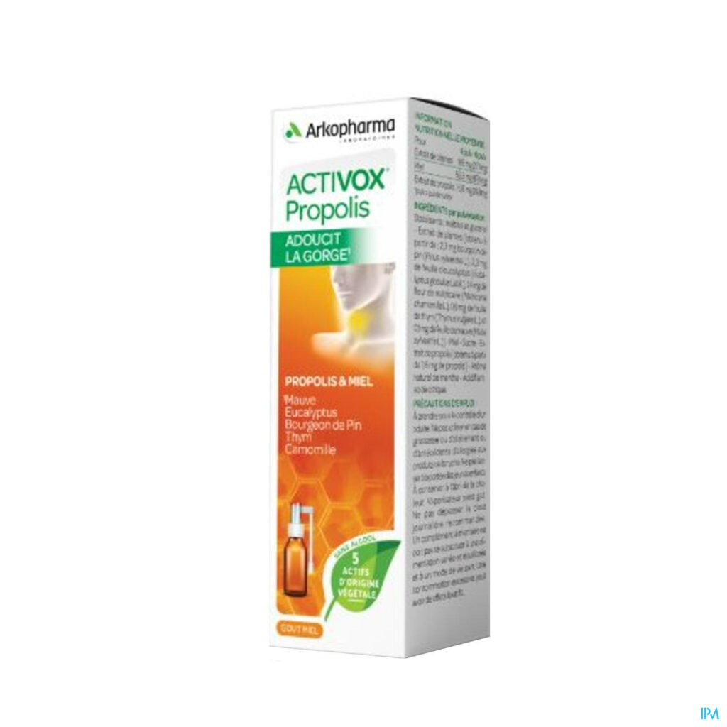 Activox Propolis Spray Gorge 30ml – Pharmacie Online
